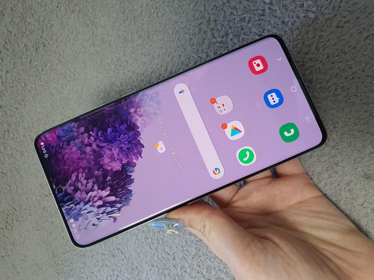 SK 갤럭시 S20+5G 화이트 256G 정상해지폰 ... | 세컨웨어