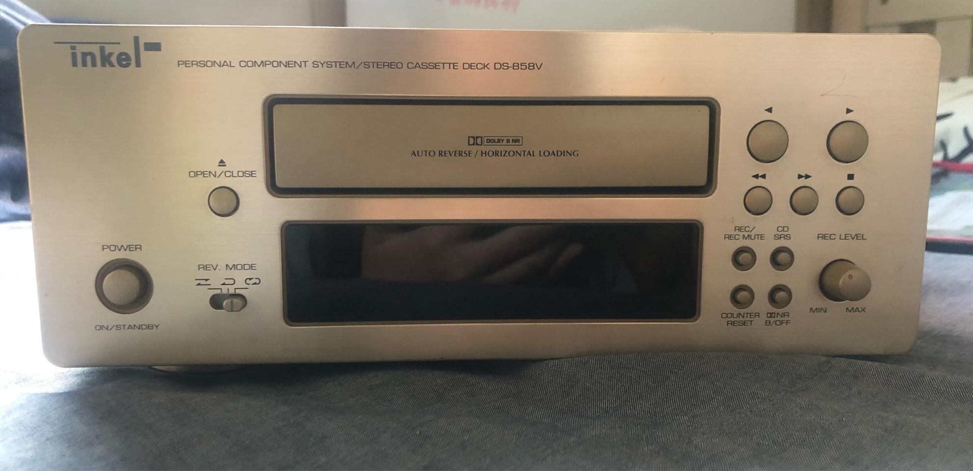 인켈 DS-858v 카세트데크 | 헬로마켓