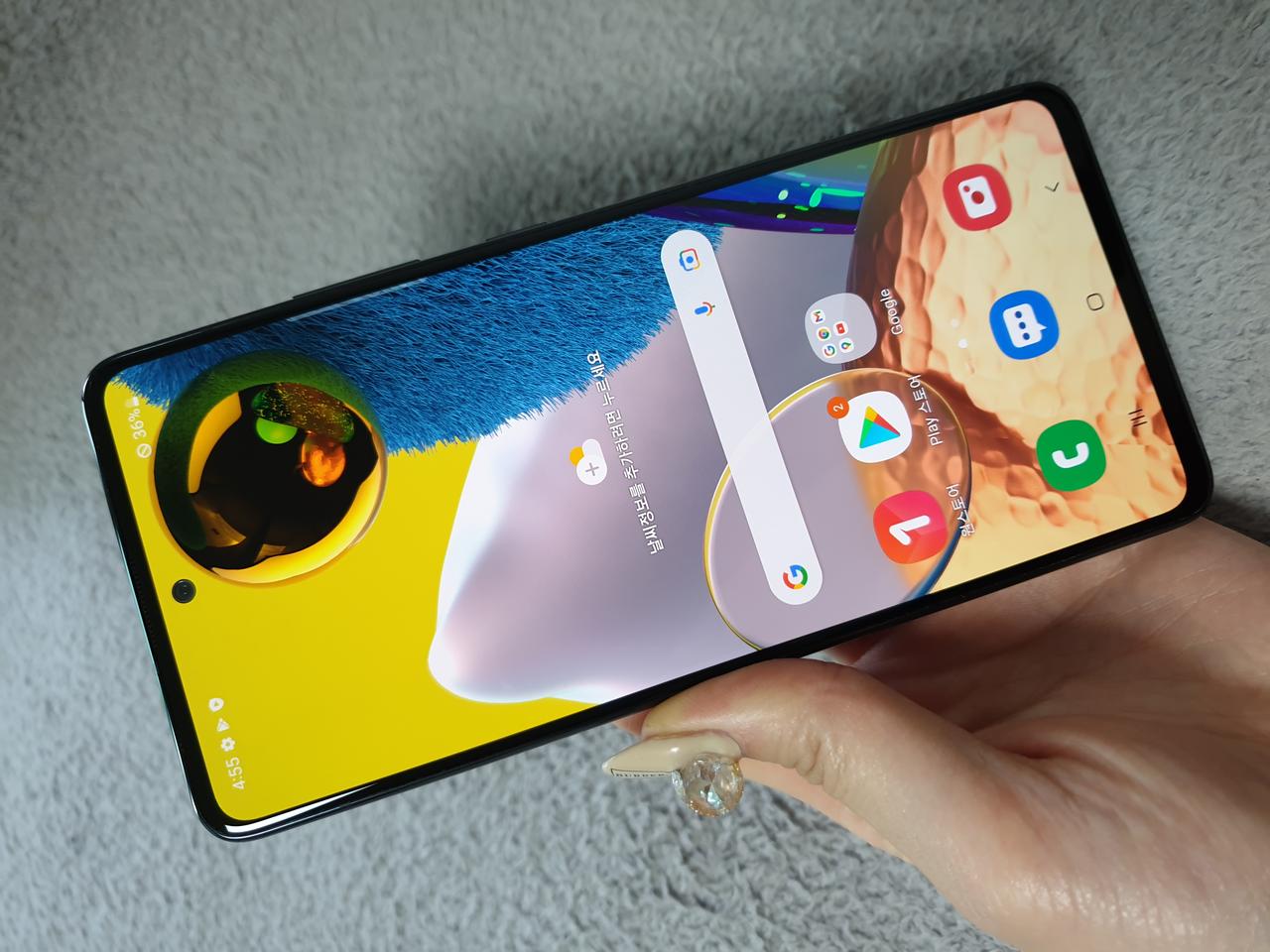 LG 갤럭시A51 5G(A516) 블랙 128G 깨끗... | 세컨웨어(헬로마켓)