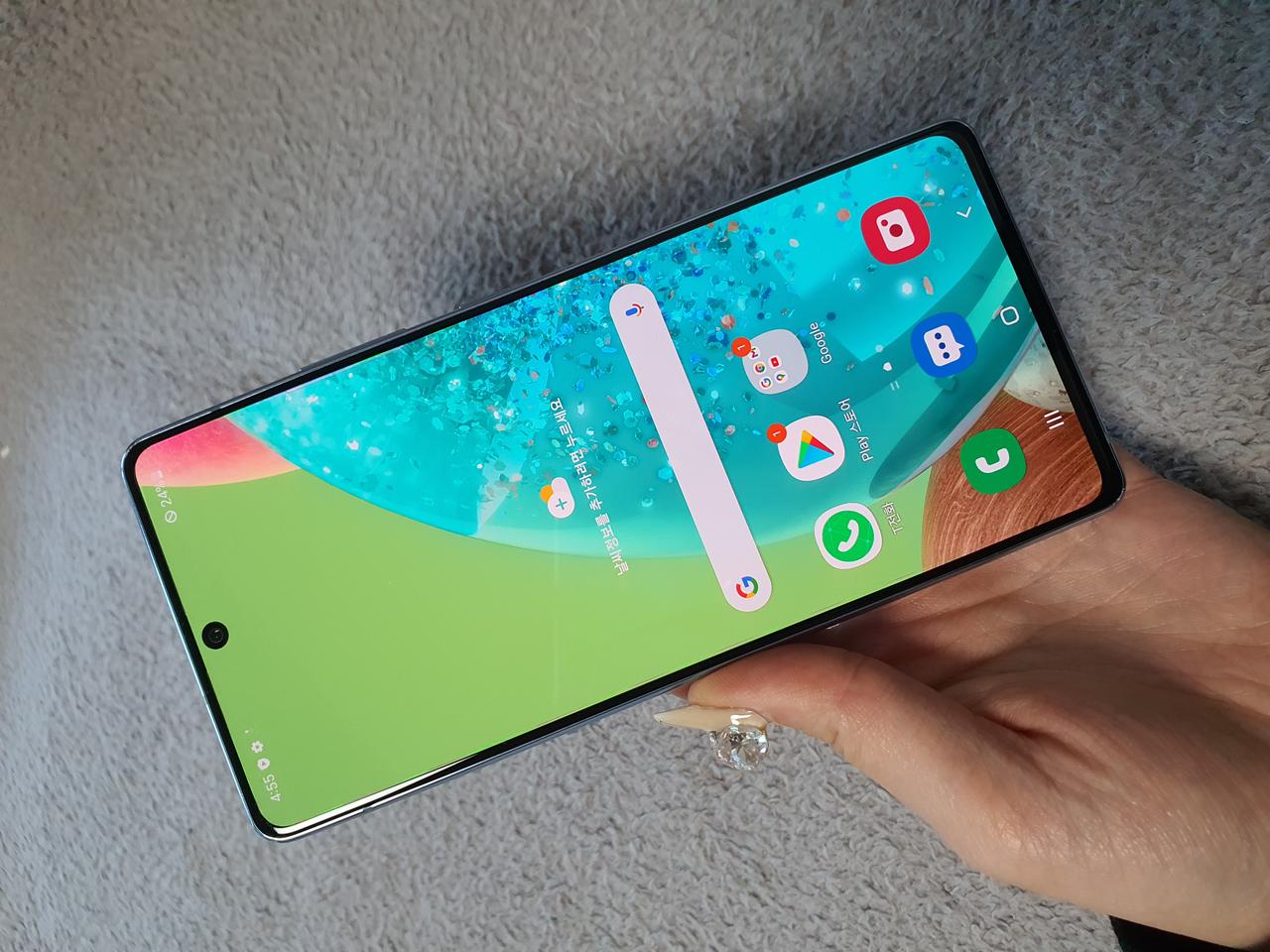 SK 갤럭시A퀀텀 (A716) 블루 128G 잔상없는... | 헬로마켓