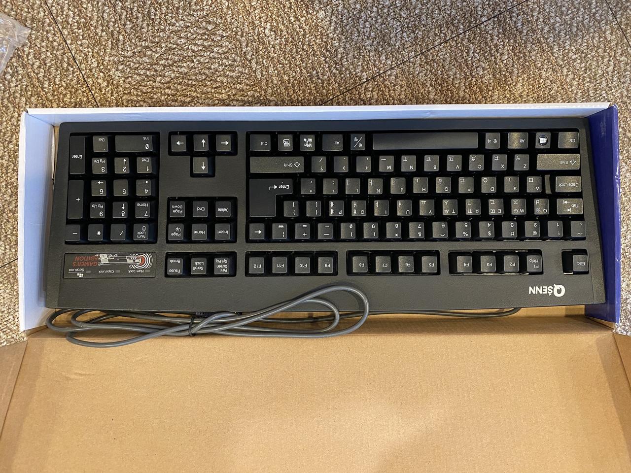 큐센 구큐 PS2 방식 키보드 SEM-DT35 미사용... | 헬로마켓