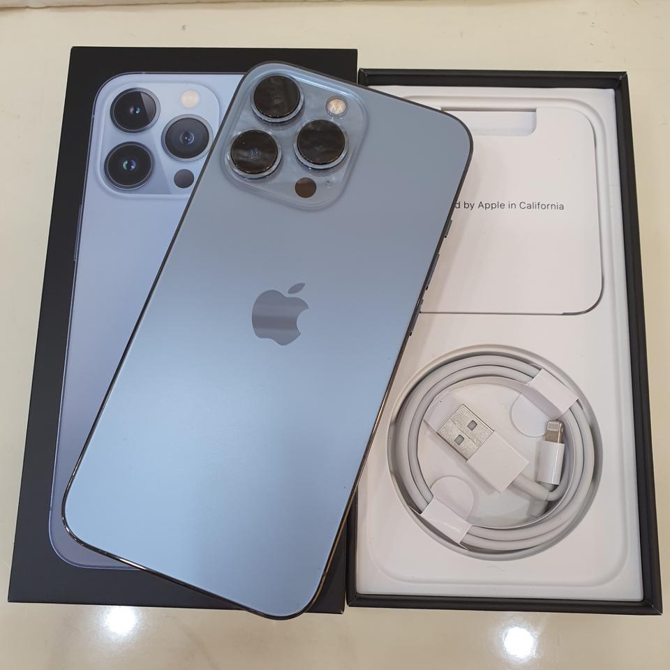 아이폰13프로 시에라블루 128G 풀박스 배터리 87... | 헬로마켓
