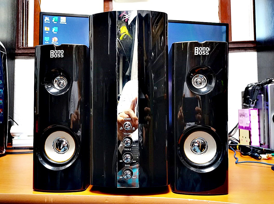 Bono Boss 앰프내장형 우퍼스피커셑 | 헬로마켓