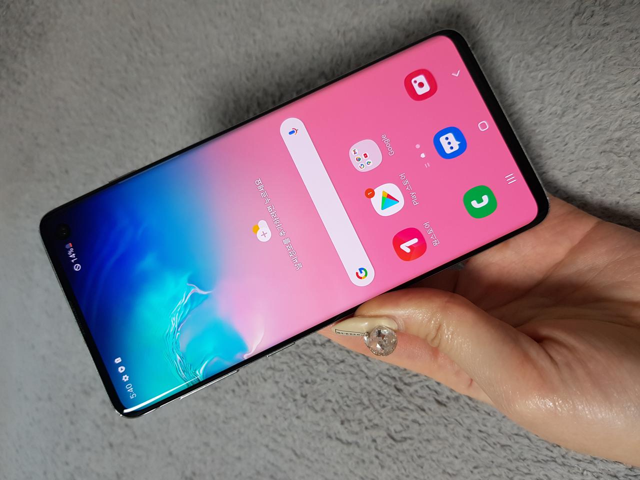 LG 갤럭시S10 프리즘화이트 128G 깨끗한A급 판... | 헬로마켓