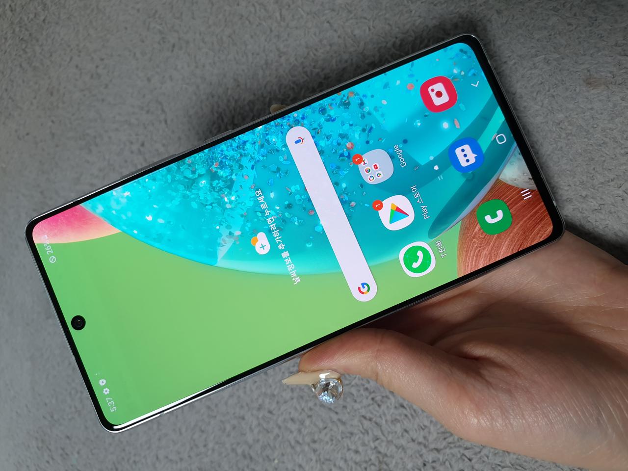 SK 갤럭시A퀀텀(A716) 실버 128G 깨끗한A급... | 헬로마켓