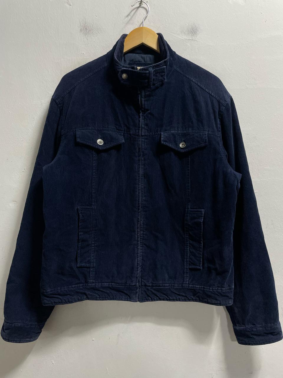 (105)GEORDANO 코듀로이/골덴 누빔 헌팅자켓... | 헬로마켓