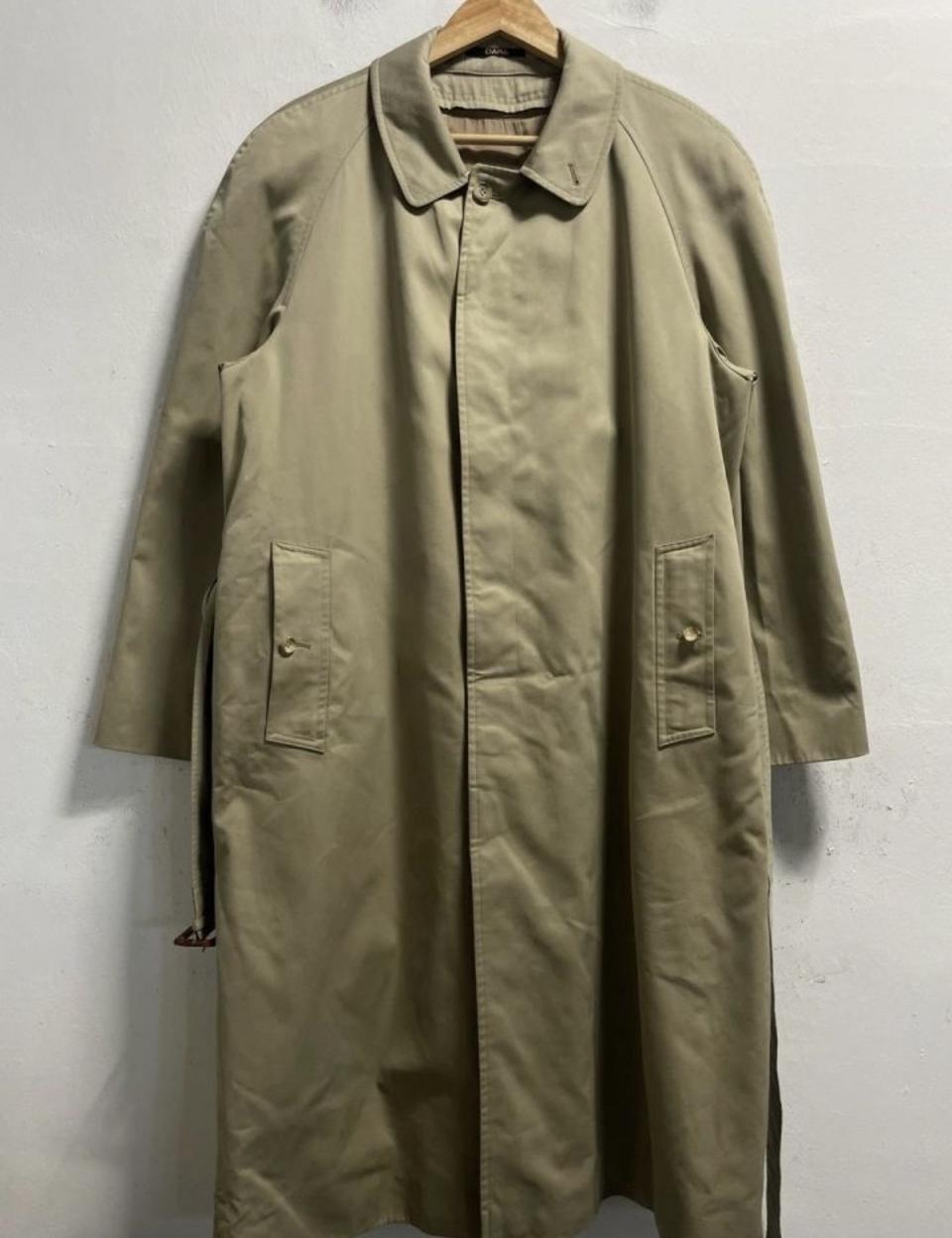 (100-105)DAKS 닥스 올드스쿨 발마칸 롱 트... | 헬로마켓