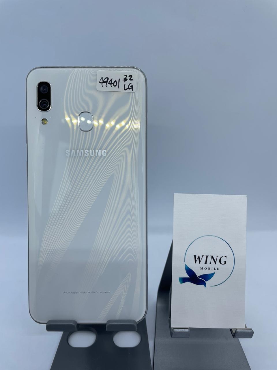 A급 갤럭시A30 32GB 화이트 8.9만원 [49401] | 헬로마켓