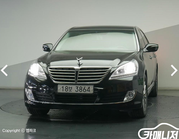 [현대]에쿠스(신형) VS380 모던 12년식 9만k... | 헬로마켓