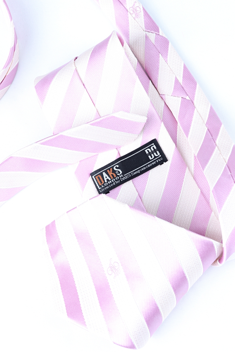 (9) DAKS 닥스 실크넥타이 사선 아메카지 한정판... | 헬로마켓