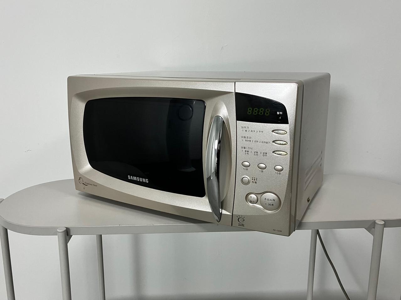 품번tfu 중고 삼성 전자레인지 버튼식 전자레인지 골드 | 헬로마켓