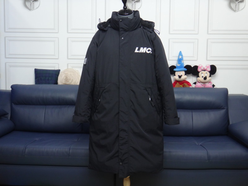 (110호) LMC 남성 블랙 다운 롱 패딩 점퍼 | 헬로마켓
