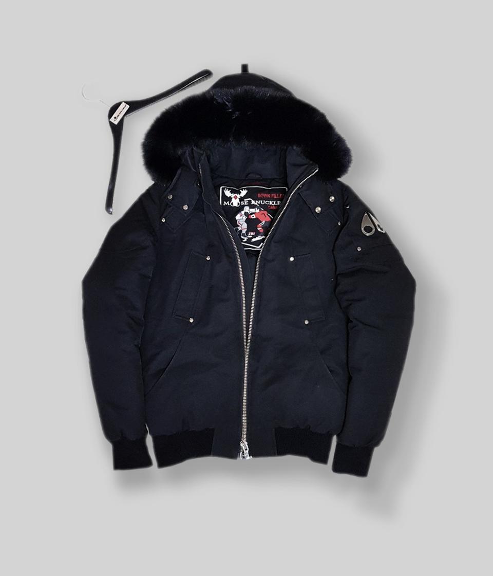 M / 19FW 무스너클 발리스틱 블랙퍼 은장 패딩 | 헬로마켓
