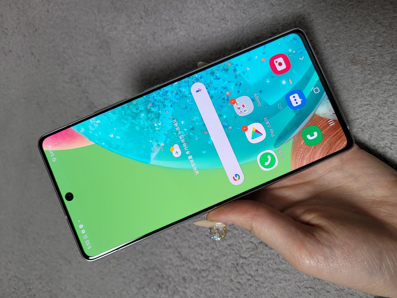 SKT 갤럭시A퀀텀 (A716) 실버 128G 깨끗한... | 헬로마켓