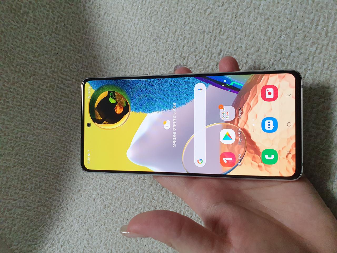 LG 갤럭시A51 5G 화이트 128G 깨끗한제품 아... | 헬로마켓