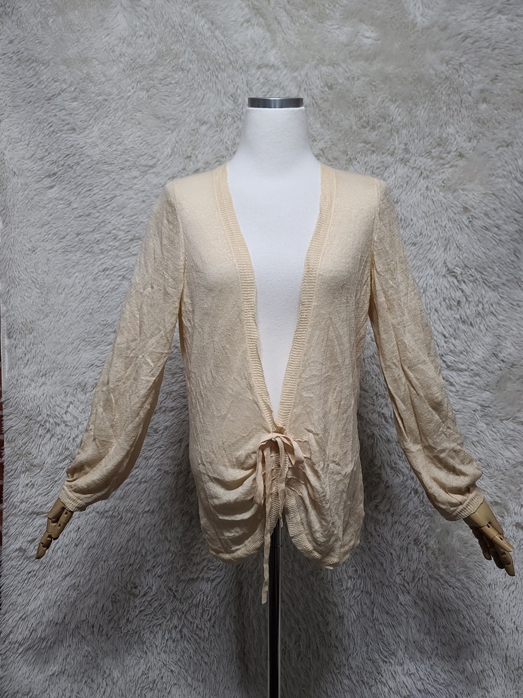 여성90/SJSJ 린넨 니트가디건/좋은구제 | 헬로마켓