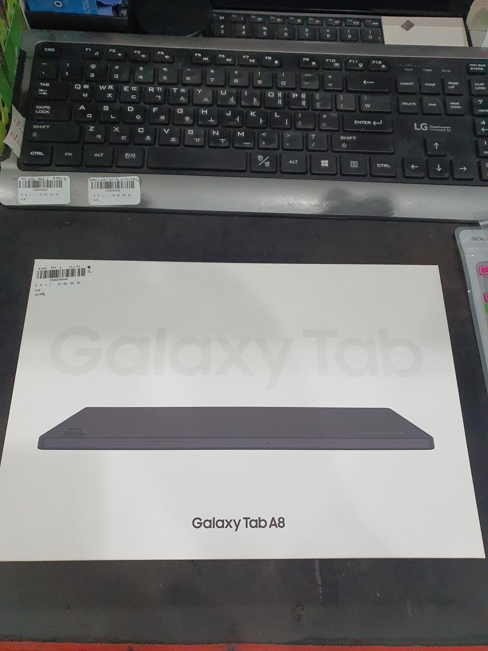 미개봉 갤럭시탭A8 LTE 그레이 64G 판매합니다 ... | 세컨웨어(헬로마켓)