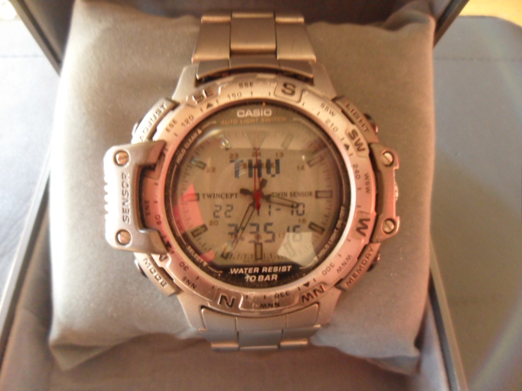 정품 casio Pro Trek PRT-500 카시오... | 세컨웨어(헬로마켓)