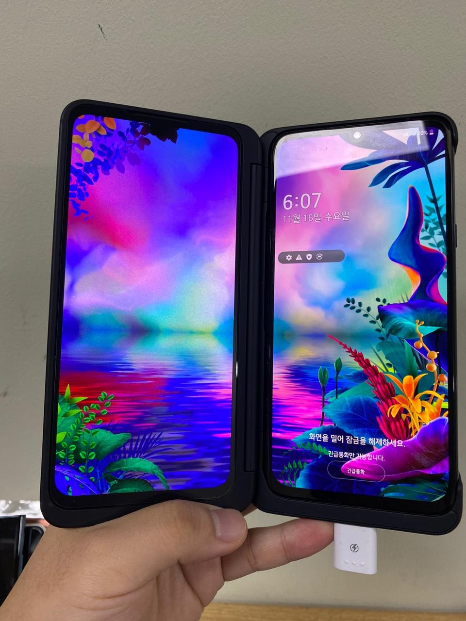 LG V50S 블랙 256G+ 듀얼스크린포함 | 헬로마켓