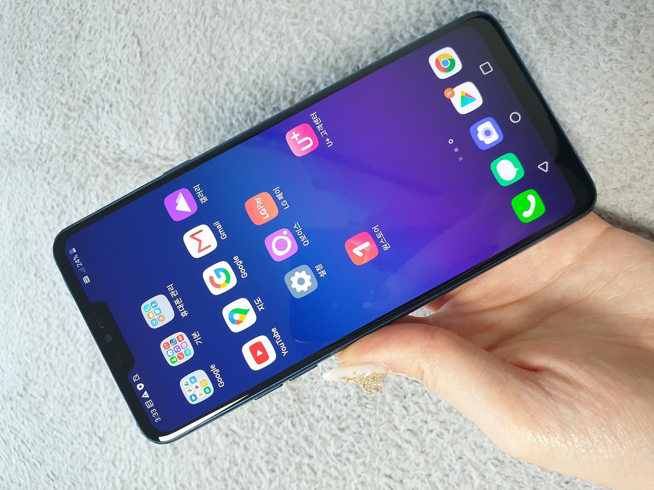 LG G7 ThinQ 블루 64G 잔상없는 깨끗한S급... | 헬로마켓