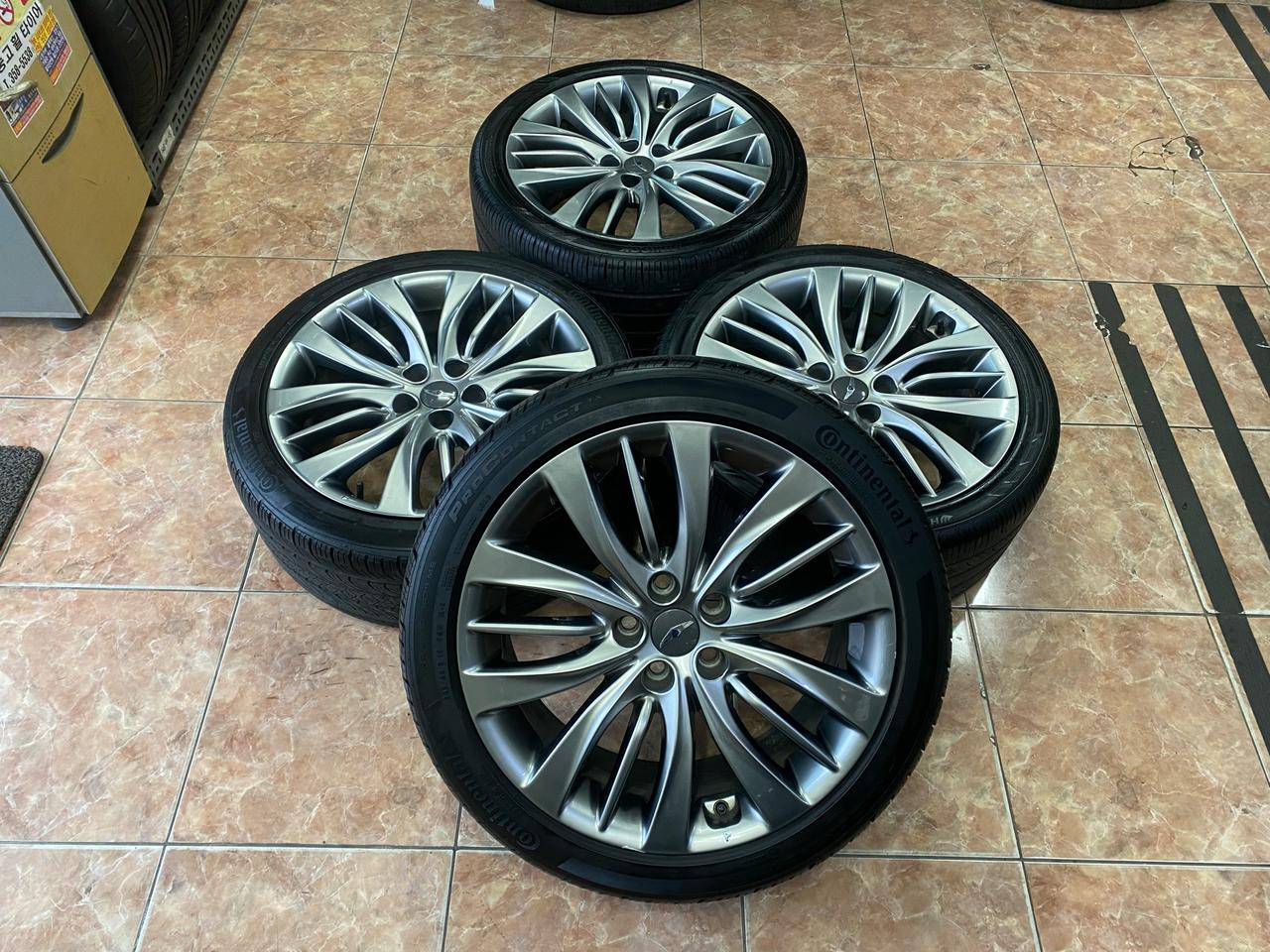 제네시스G80,DH 19인치 휠타이어 팝니다 | 헬로마켓