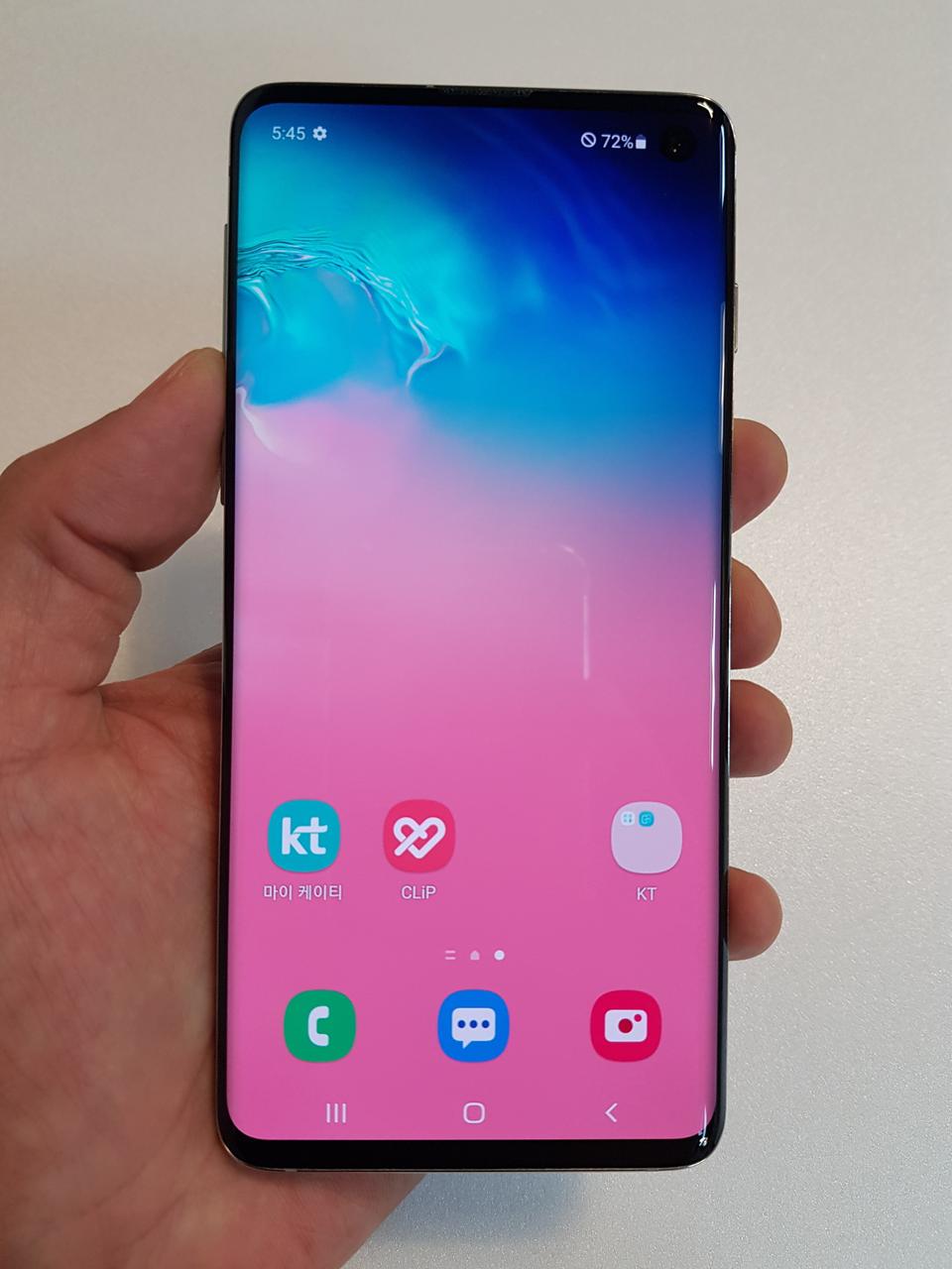 갤럭시S10 화이트 128GB 중고폰 외관AAA급 K... | 헬로마켓