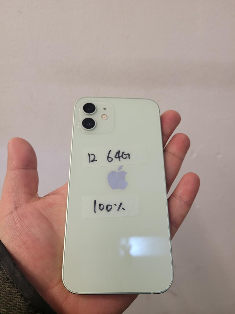 아이폰12 64G 그린 A급 배터리100% | 헬로마켓