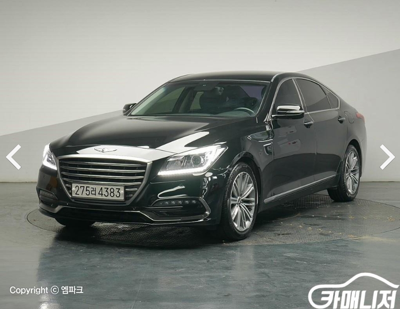 [최저가] 제네시스 g80 17년식 16만km | 헬로마켓