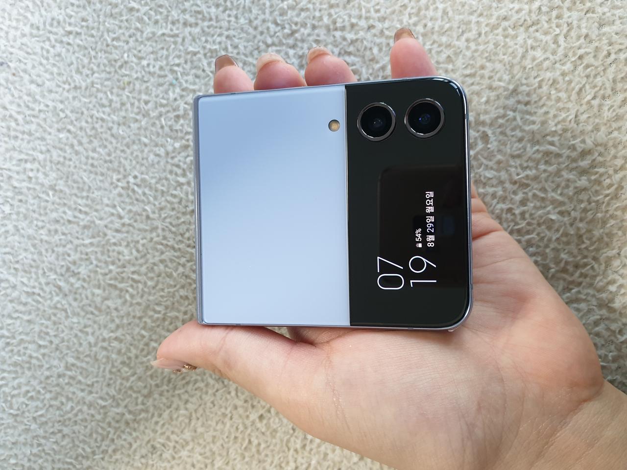 자급제 갤럭시 Z플림4 5G (F721)블루 미사용 ... | 헬로마켓