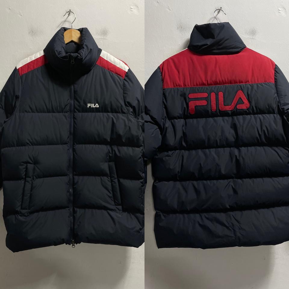 (100-105)FILA 휠라 오버핏 구스다운 거위털... | 헬로마켓