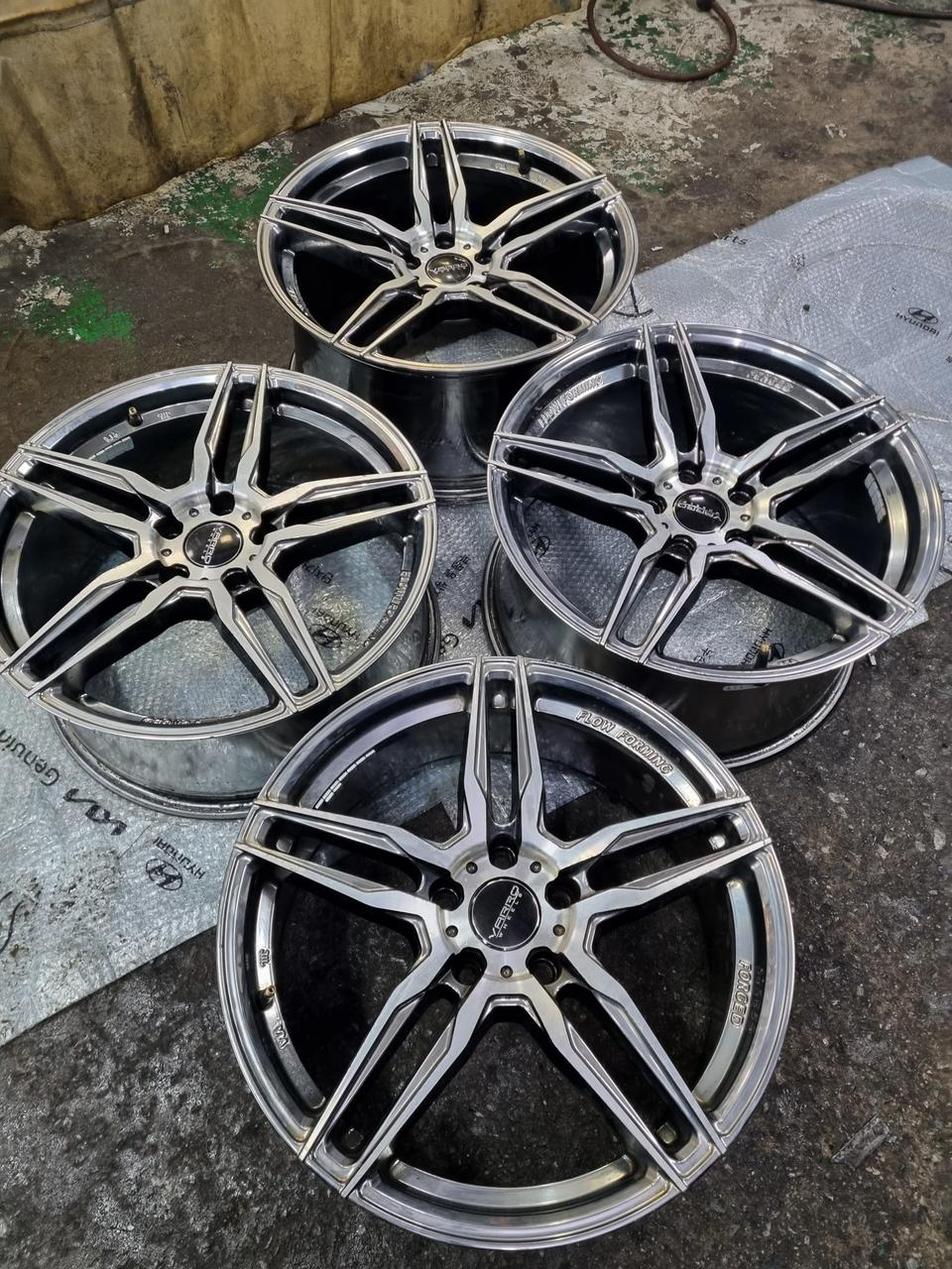 현대.기아.중고휠타이어.경량크롬.블랙유광도장k5.yf... | 헬로마켓