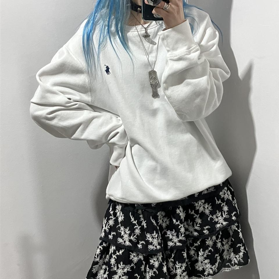 폴로 랄프로렌 화이트 맨투맨 | 헬로마켓