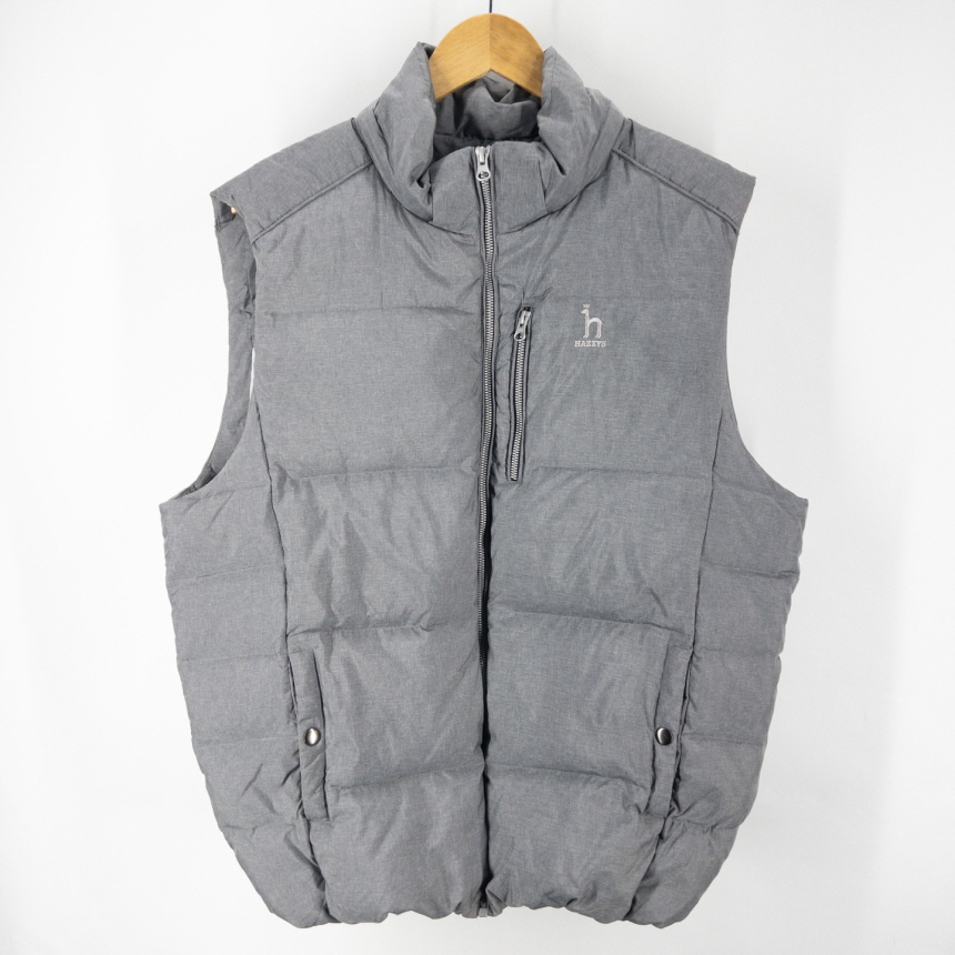 헤지스 골프 남성 오리털 패딩조끼 110/빈티지알지 | 헬로마켓