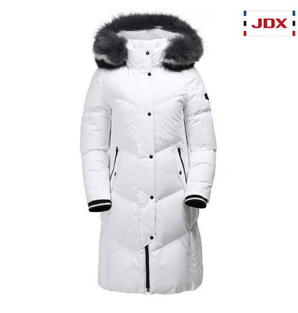 JDX 여성 폭스퍼 덕다운 롱패딩 95, 110 사... | 헬로마켓