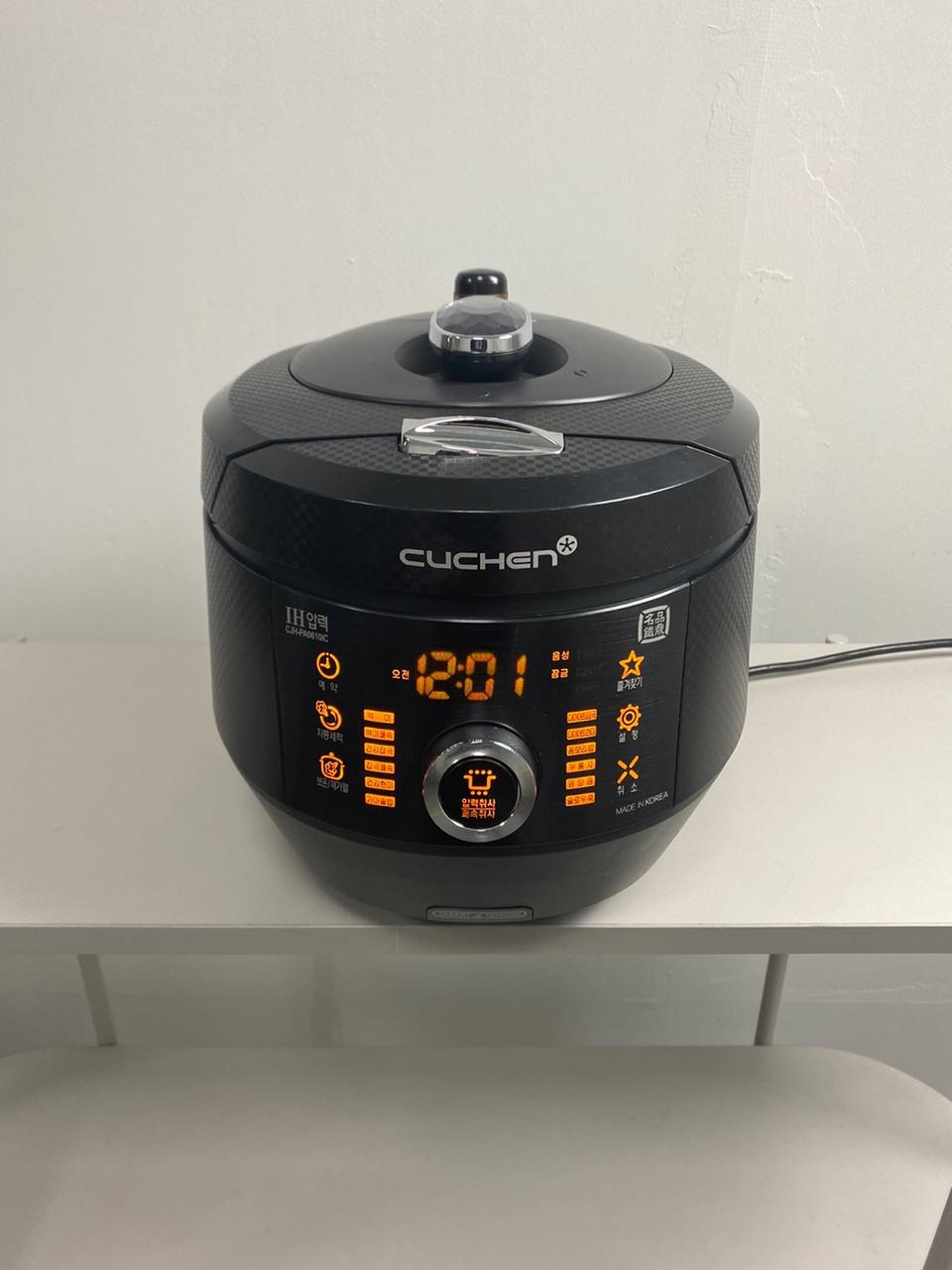 품번c2z 성능좋은 쿠첸밥솥 음성안내 6인용 블랙 I... | 세컨웨어(헬로마켓)