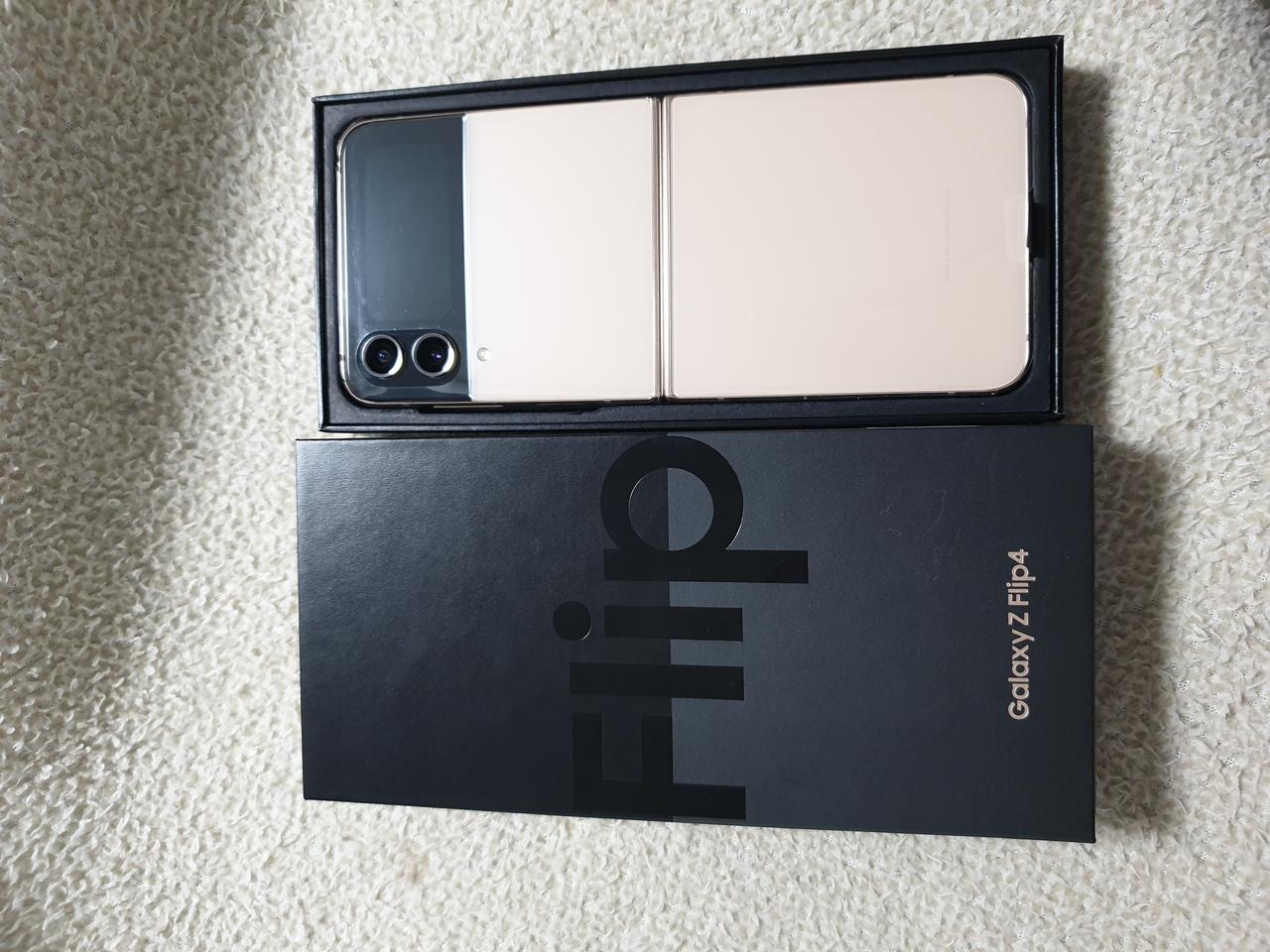 LG 갤럭시 Z플립4 5G 핑크골드 256G 구성품 ... | 헬로마켓
