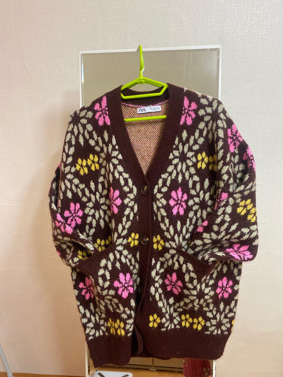 자라zala 플라워패턴가디건 | 세컨웨어(헬로마켓)
