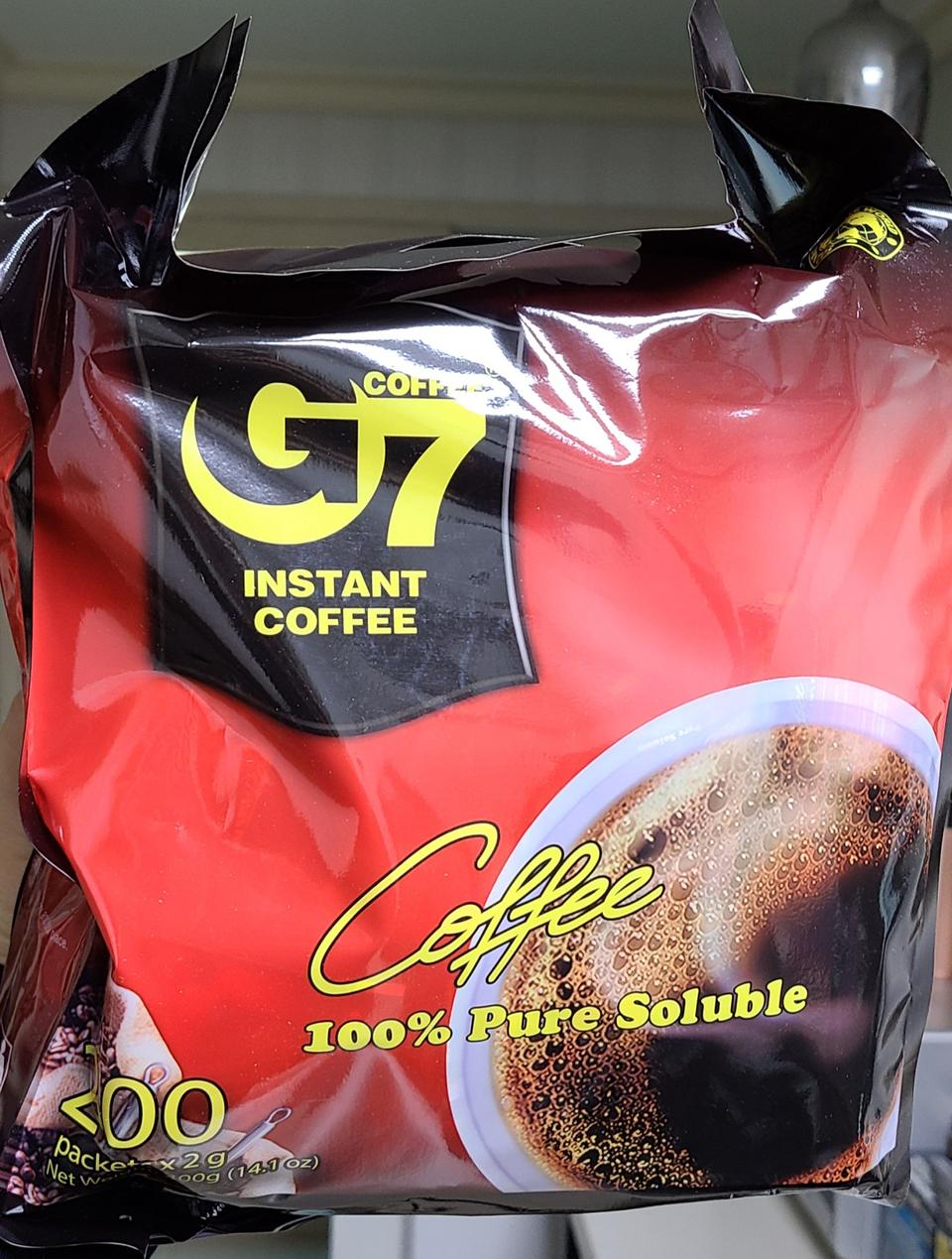 [미개봉] G7 베트남 블랙 커피 200T | 세컨웨어(헬로마켓)