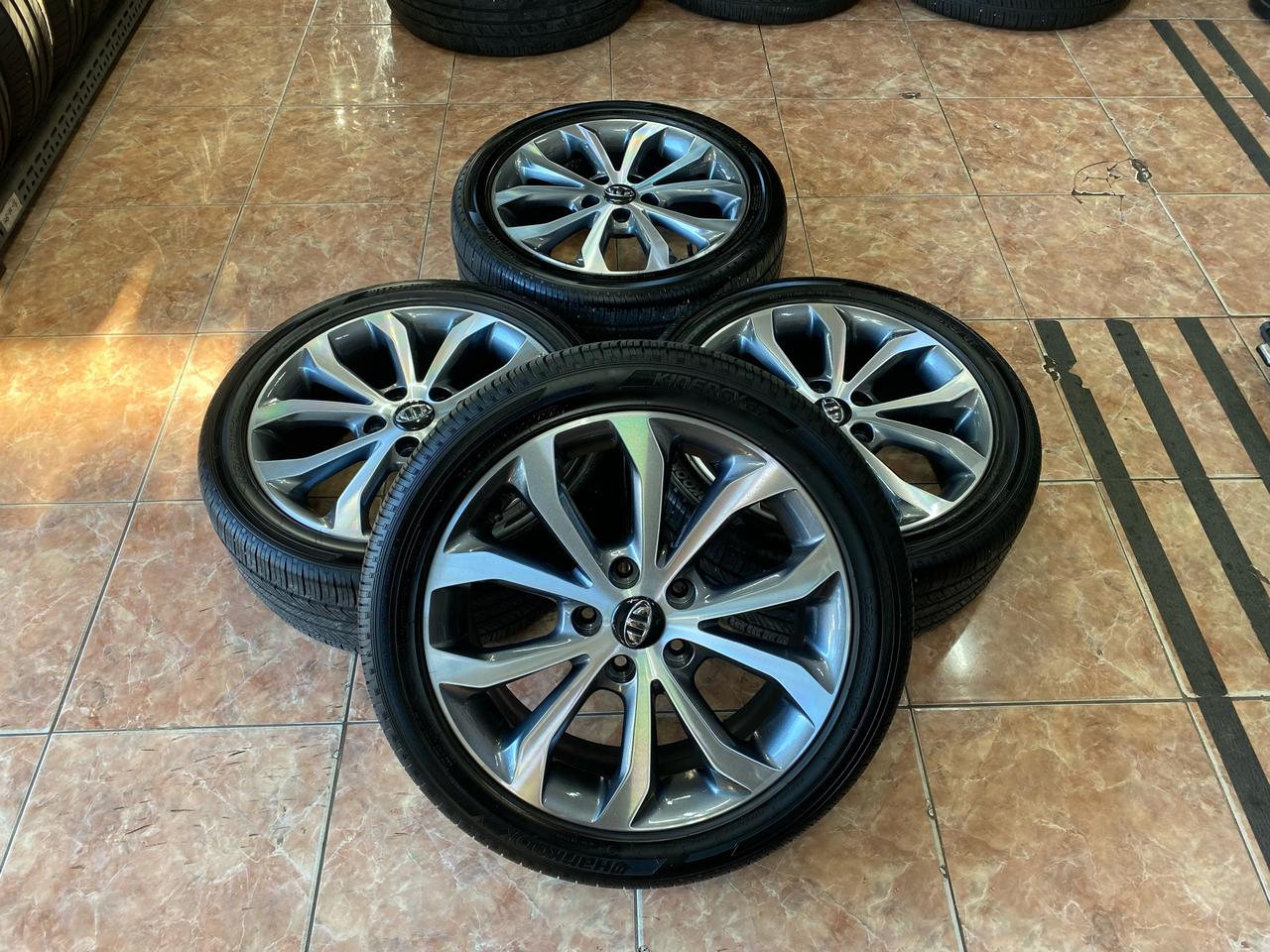 아반떼md 17인치 순정휠타이어 팝니다 | 헬로마켓