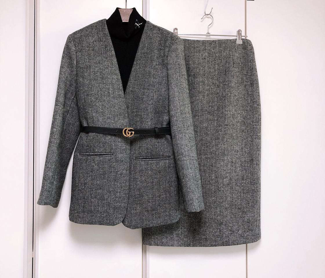 울50%투피스(S)그레이 | 세컨웨어(헬로마켓)