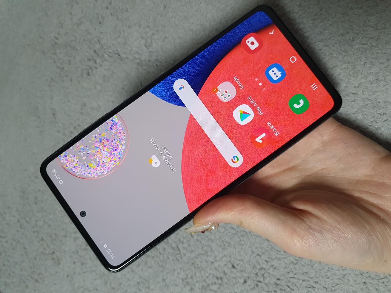 LG 갤럭시A52s (A528) 화이트 128G 잔상... | 헬로마켓