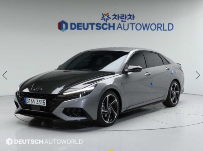 2021년 현대 아반떼(CN7) 1.6 터보 N라인 ... | 헬로마켓