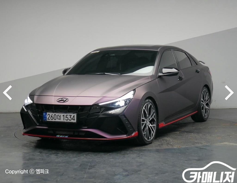 [차이쁨] 현대 아반떼cn7 22년식 2만km | 헬로마켓