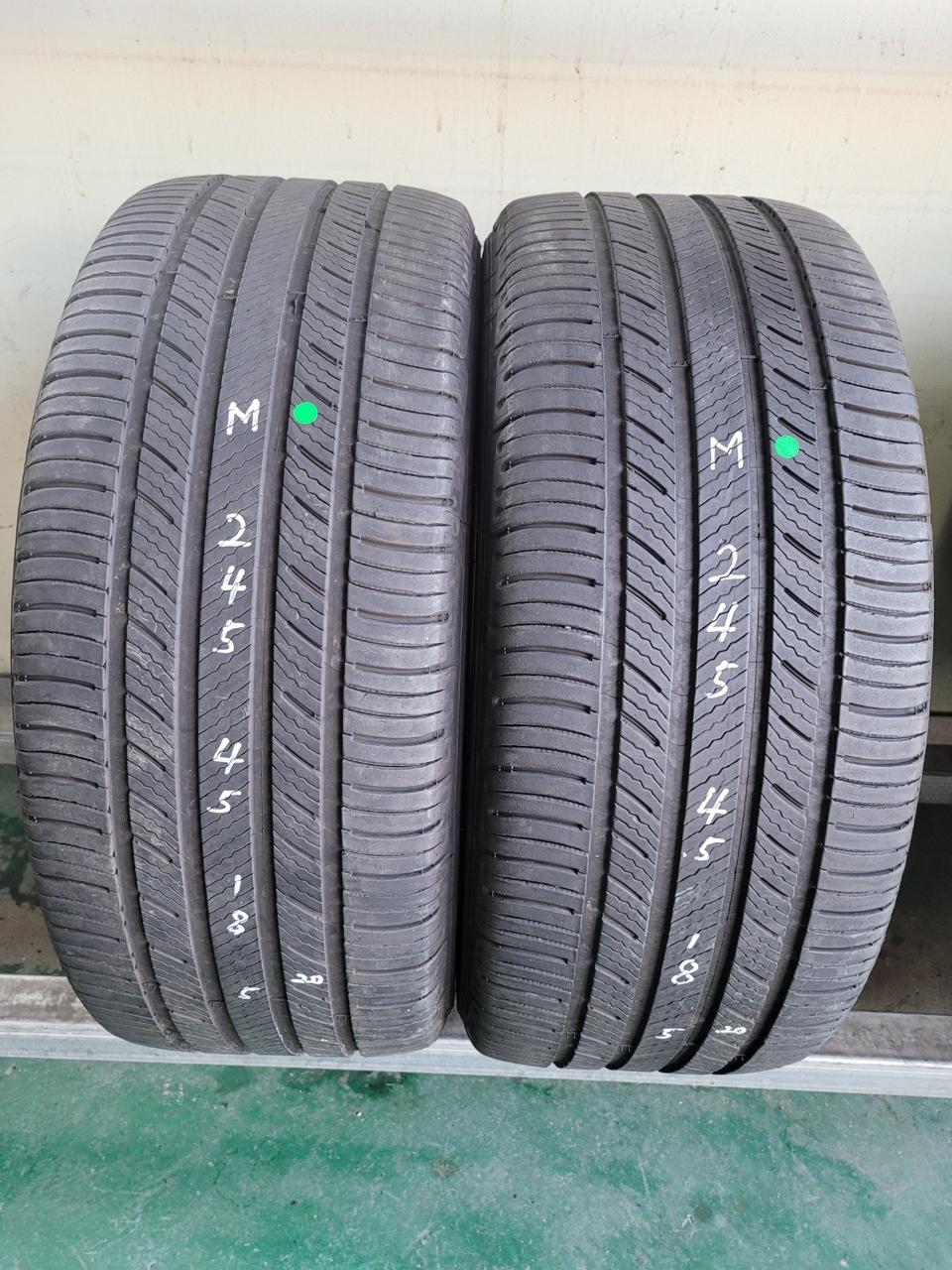 245 45 18 중고타이어 2454518 미쉐린 프... | 세컨웨어