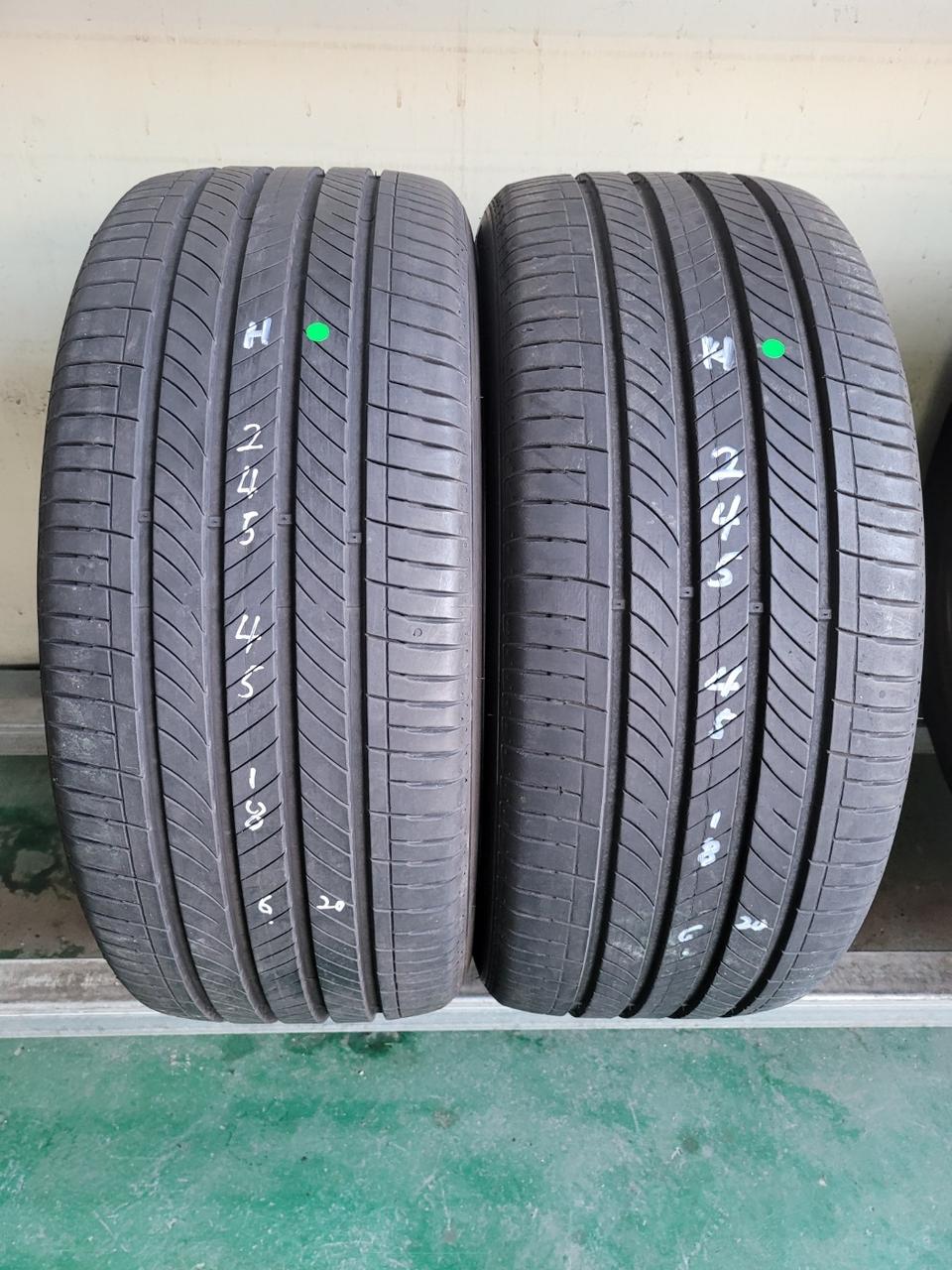 245 45 18 중고타이어 2454518 한국 S2... | 세컨웨어