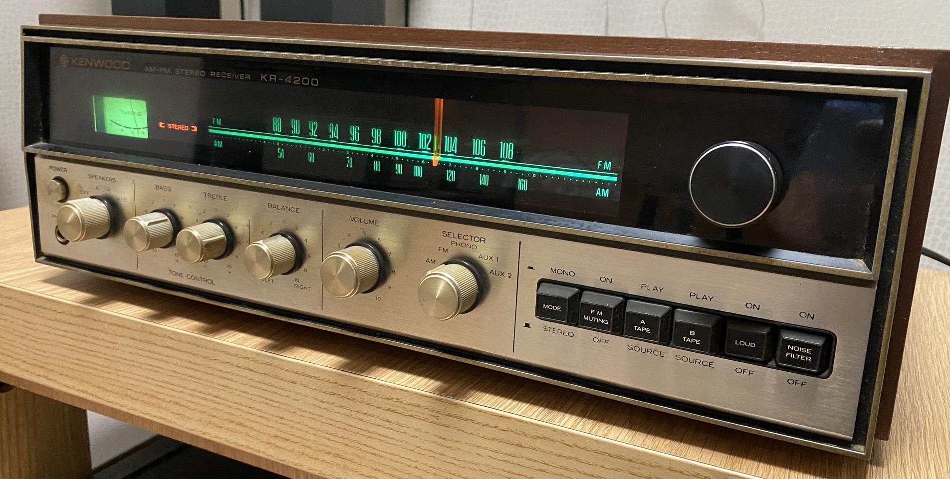 (거래완료) 켄우드 KENWOOD KR-4200 리시... | 헬로마켓