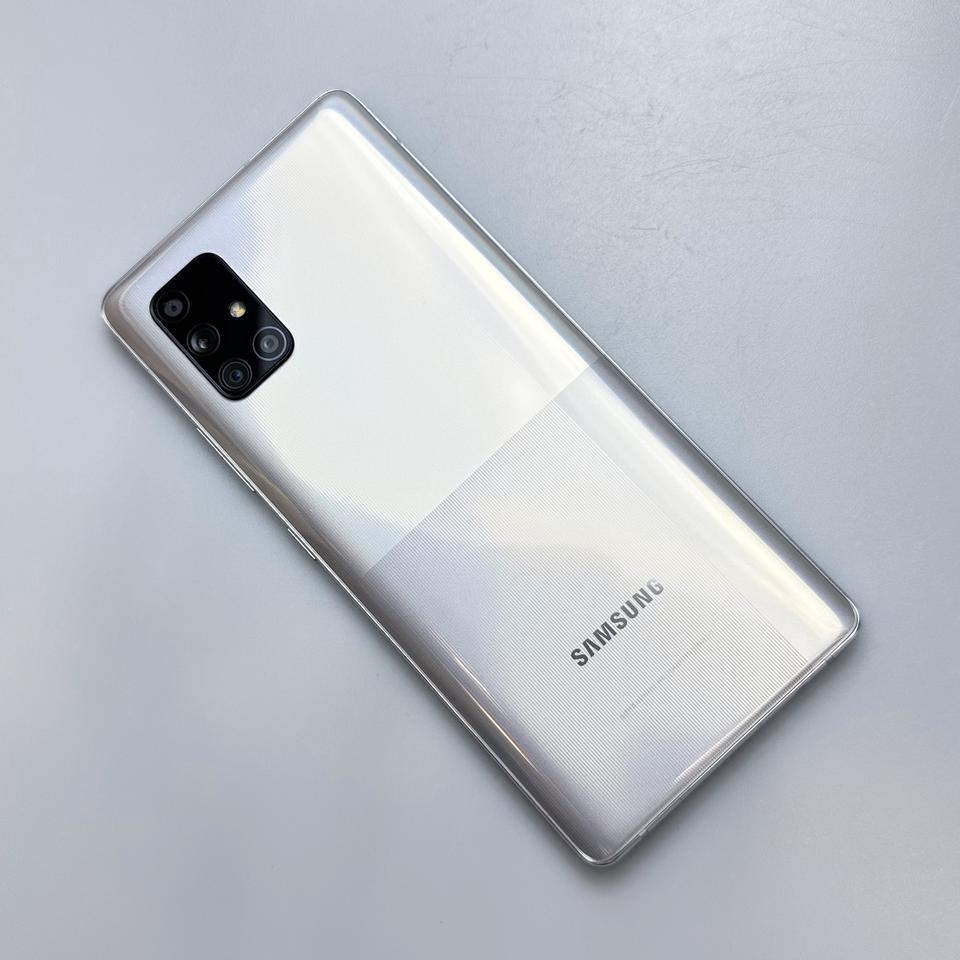 갤럭시퀀텀1 (A716) 128GB 실버 외관A급 | 세컨웨어(헬로마켓)