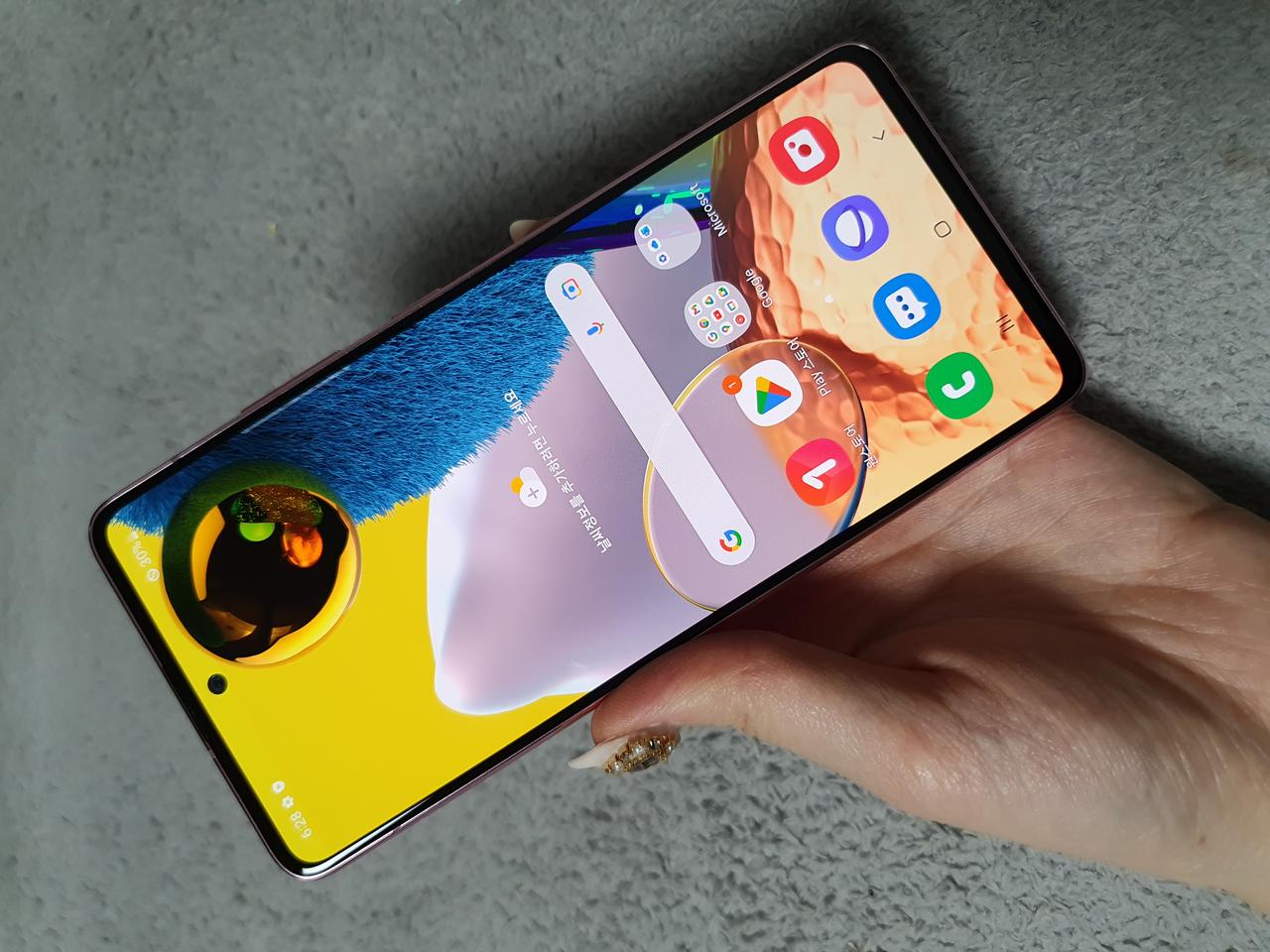 LG 갤럭시A51 5G 핑크 128G 깨끗한 외관A급... | 헬로마켓