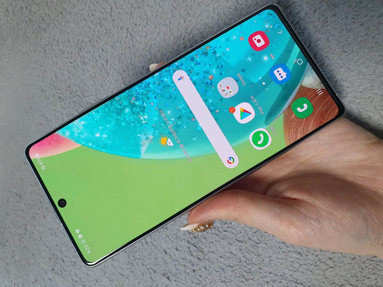 SK 갤럭시 A퀀텀(A716) 실버 128G 깨끗한 ... | 헬로마켓