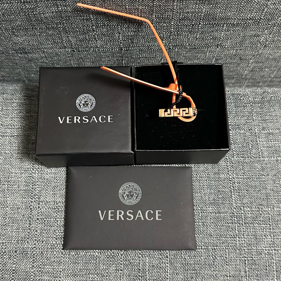 (19) 베르사체 그레카 바 링 반지 | 세컨웨어